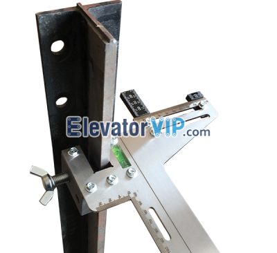 Stainless Steel Guide Rail Alignment Gauge, Elevator Guide Rail ...