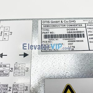 GBA24350BH1 OTIS Elevator Door Controller DCSS5-E for DO2000/HPDS-VF/HSDS/DCDS GJA24350BD10 ...