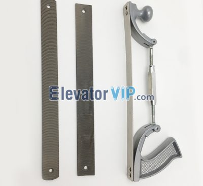 Elevator Guide Rail Adjustable Flexible File Handle (Holder) Used with ...