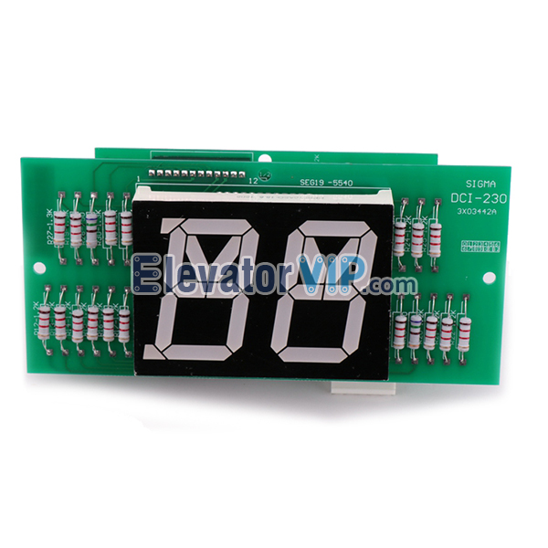 LG-OTIS Elevator Cabin Indicator, SIGMA Lift DSS Landing Door Display ...