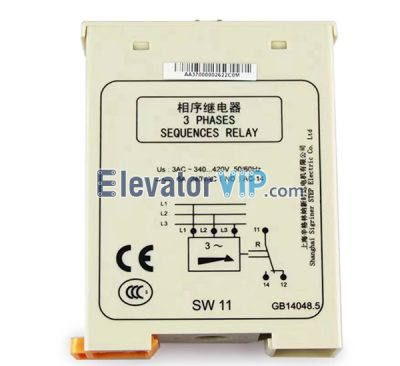 STEP Elevator 3 Phases Sequences SW11 Relay | elevatorvip.com