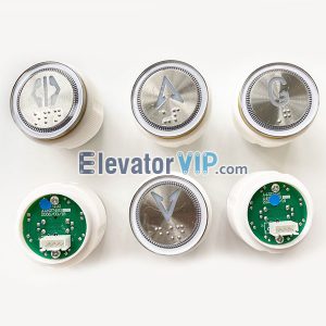 A4J15432 A4J27492 BST ThyssenKrupp Elevator Push Button with Braille | elevatorvip.com