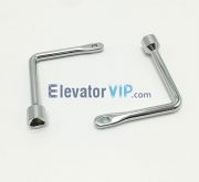 Elevator Door Triangular Release Key, Triangle Bolt Used For Otis / KONE / Hitachi | elevatorvip.com