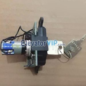 KM804352G05 KONE Elevator COP Key Switch Lock with 1V14001 Key ...