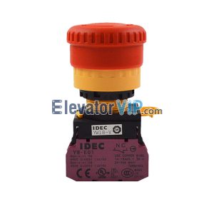 Hitachi Elevator Emergency Stop Switch Button, IDEC YW-E01 – elevatorvip.com
