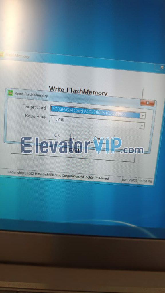 Flash Memory 4.0 Debug Tool Used for Reading and Writing Program and Parameters of Mitsubishi ...