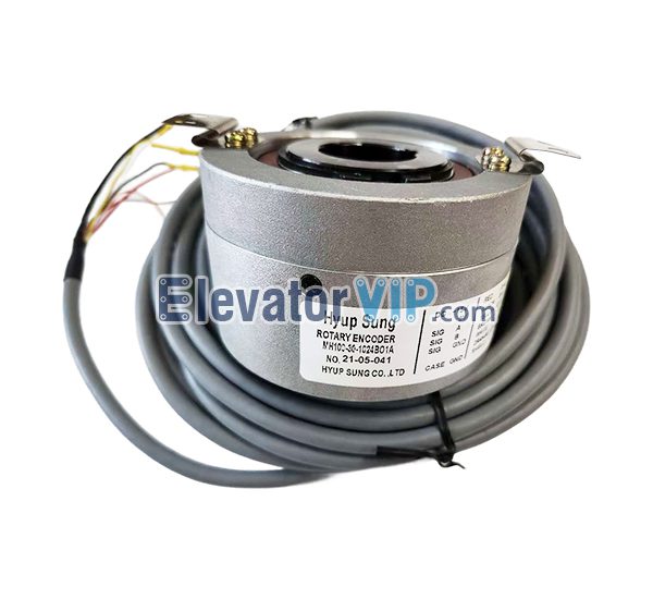 MH100-30-1024BO1A Hyup Sung Otis Elevator Rotary Encoder Inner Diameter ...