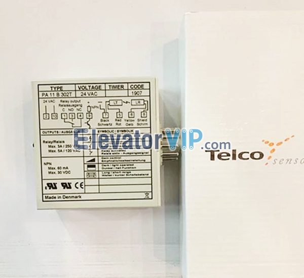 PA11B302T TELCO Elevator Optical Amplifier Sensor 24VAC – elevatorvip.com